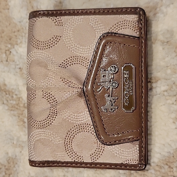 Coach | Bags | Coach Wallet Signature Pattern | Poshmark